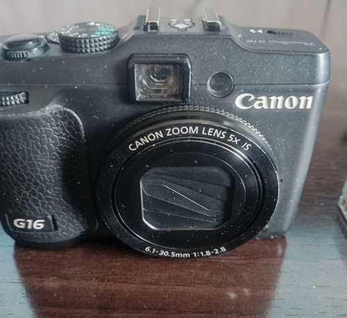 Canon PowerShot G16 Не рабочий