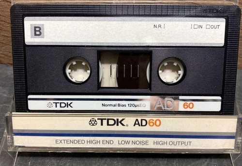Аудиокассета TDK AD 60 (6011)