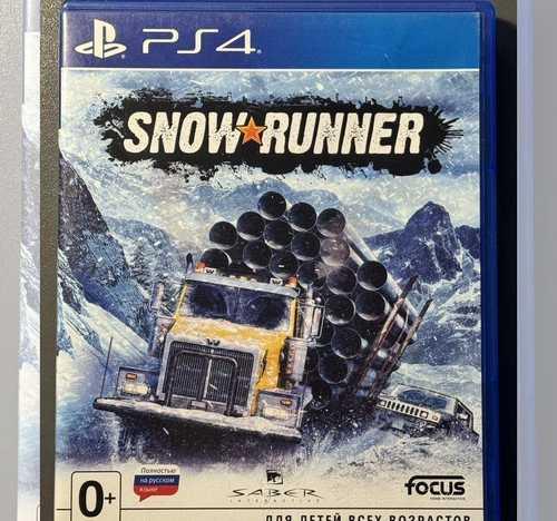 SnowRunner Ps4(Русс. Обложка)