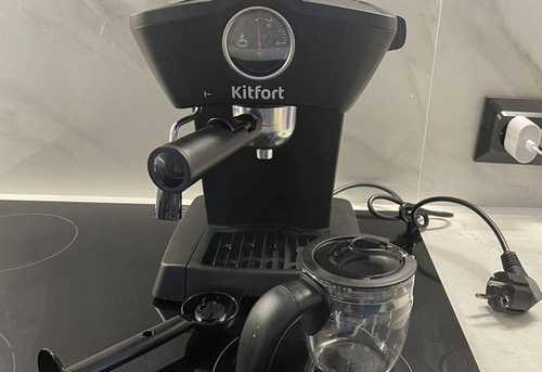 Новая Кофеварка kitfort KT-706