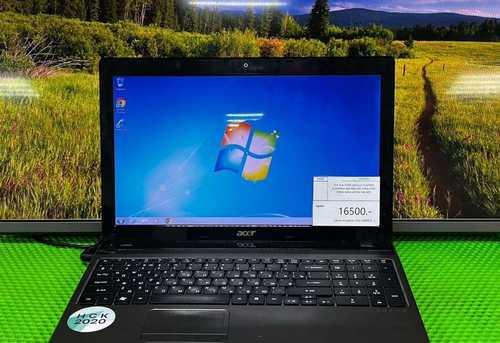 Ноутбук Acer Core i7 для простых игр и учебы