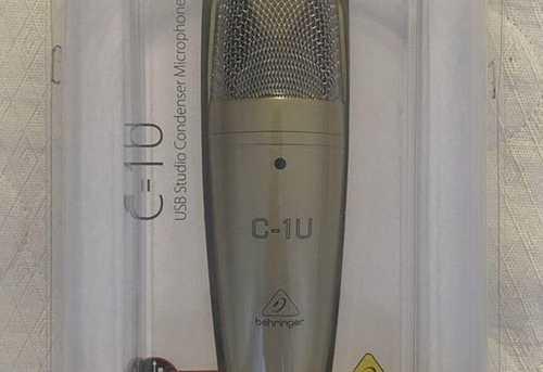Студийный конденсаторный микрофон Behringer C-1U
