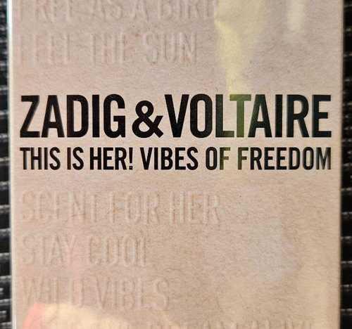 This is Her Vibes of Freedom Zadig & Voltaire