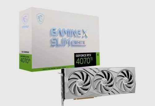 Rtx 4070 ti белая новая