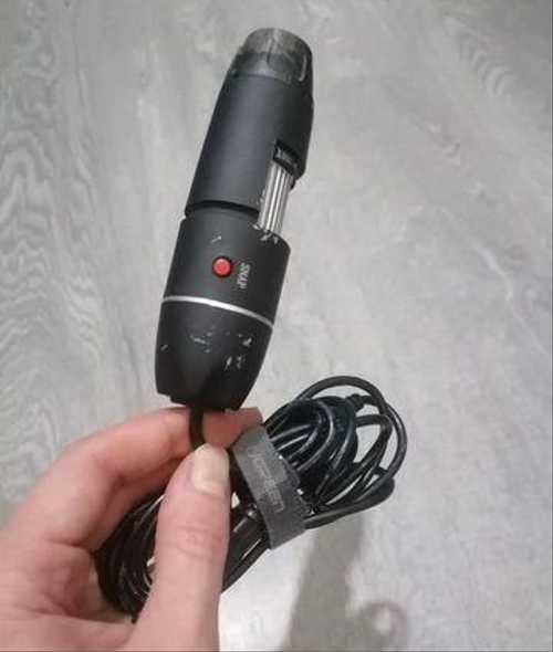 USB микроскоп 1000X с подсветкой
