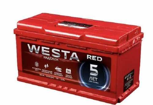 Аккумулятор westa RED (казахстан) 6ст-100 п.п. 900