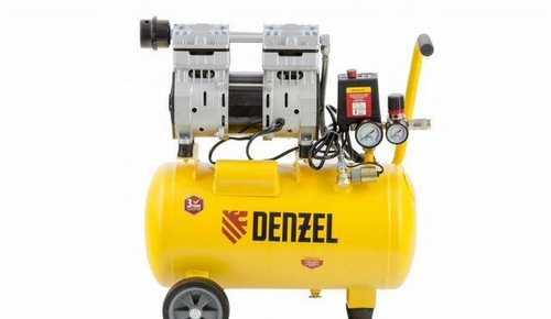 Безмасляный компрессор denzel DLS950/24 950 Вт