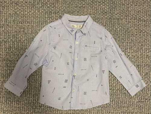 Рубашка детская zara 86 см