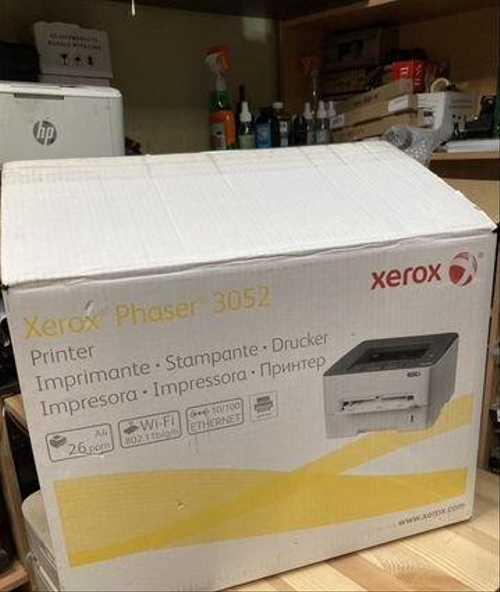 Принтер xerox 3052