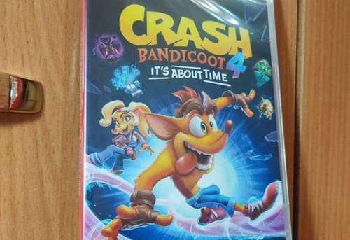 Игра Crash Bandicoot 4: It's About Time (Switch)