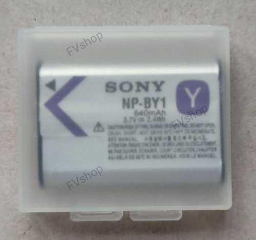 Sony NP-BY1 Новый АКБ в пластиковом кейсе