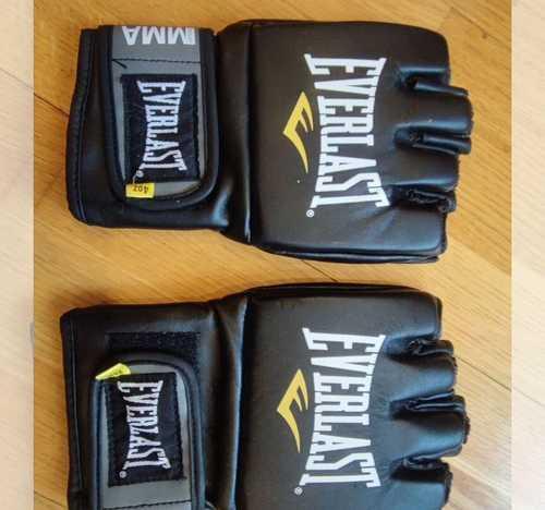 Перчатки бокс борьба самбо Everlast Pro Style Grap