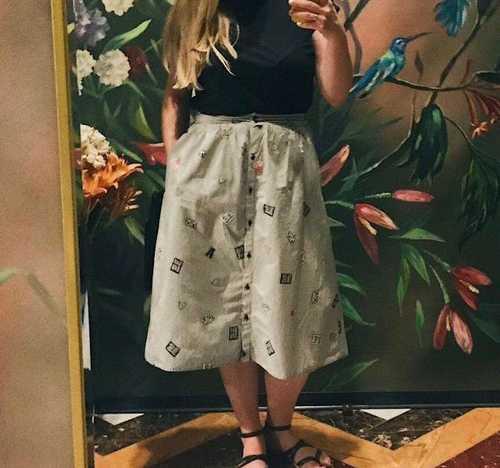 Юбка zara 46