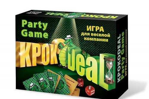 Настольная карточная игра "Кроко deal" (крокодил)