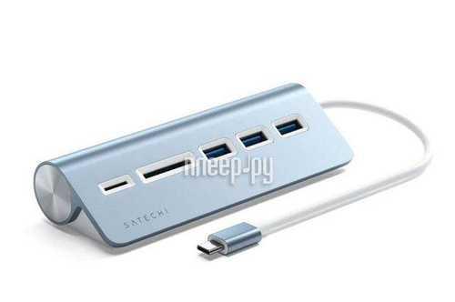 Хаб USB Satechi Type-C Aluminum USB Hub - Micr