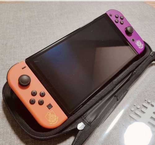 Nintendo switch oled Pokémon edition прошитая