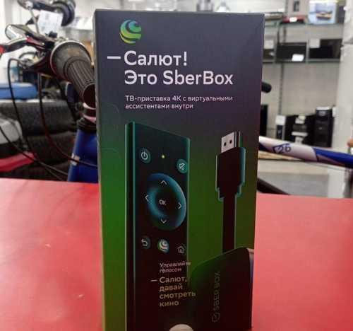 Sber SberBox с виртуальными ассистентами Салют от