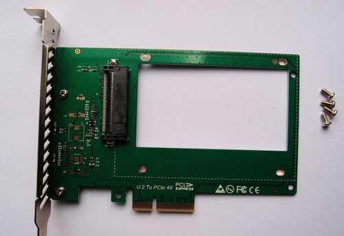 Адаптер - переходник PCIe x4 — u.2 sff-8639