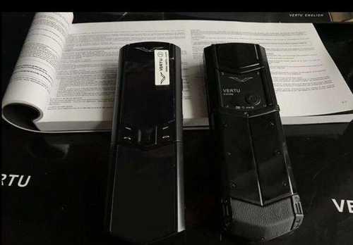 Vertu 2 sim slider Black телефон на 2 сим