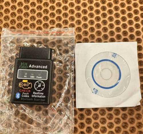 Автосканер HH OBD Bluetooth ELM327 для автомобиля