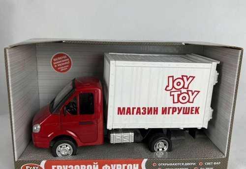 Машинка Грузовой фургон Магазин игрушек