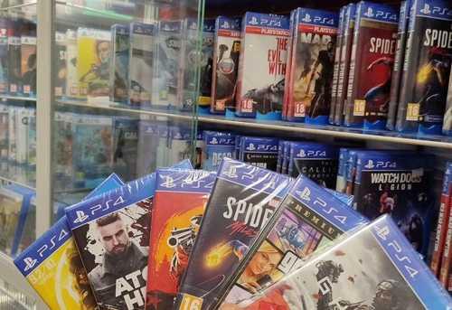 Игры PS4, диски лицензионные для PlayStation 4