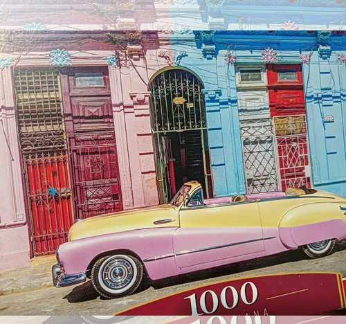 Пазлы 1000 деталей Castorland Old Havana