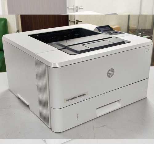 Принтер HP LaserJet Pro M402dne 1тыс пробег