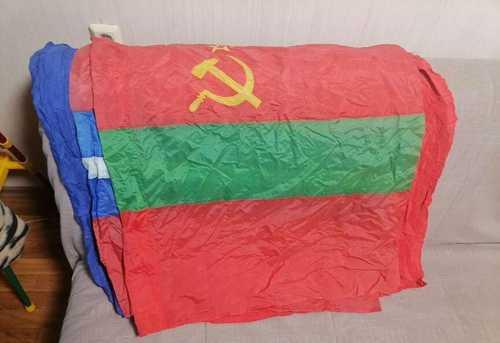 Флаги СССР рсфср, Молдавская, Киргизская