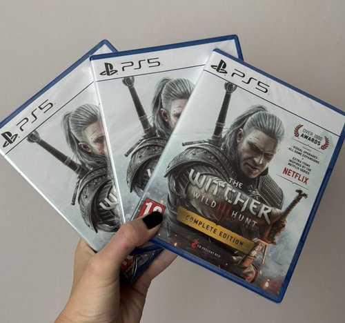 The Witcher 3 complete edition ps5 (новый диск)