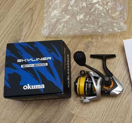 Катушка Okuma  плетенка Sunline Siglon