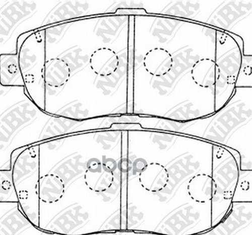 Тормозные колодки toyota / lexus LP1140 GDB1184