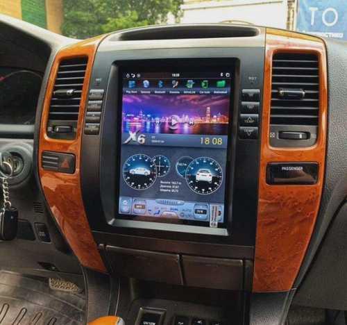 Магнитола Toyota lс Prado 120 2002-2009 Android 13