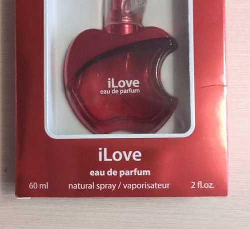 Eua de parfum ilove Флакон духи спрей