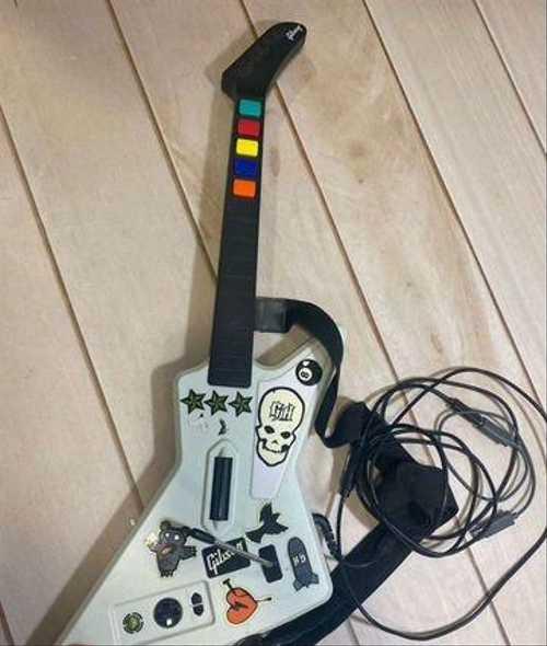 Гитара для Guitar hero Xbox