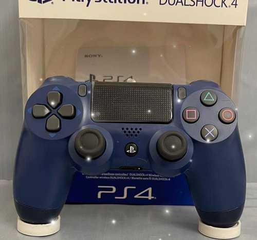 DualShock 4 V2 Геймпад темно-синий для PS4, пк