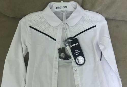 Блузка-рубашка для девочки новая Luminoso