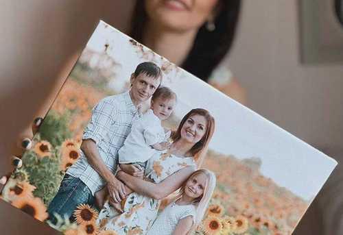 Фото на холсте 30х40 см