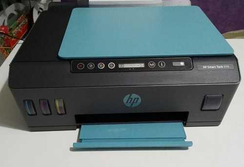 Цветной принтер мфу с снпч hp smart tank 516