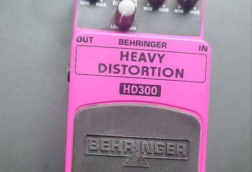 Гитарная педаль Behringer HD300 Distortion