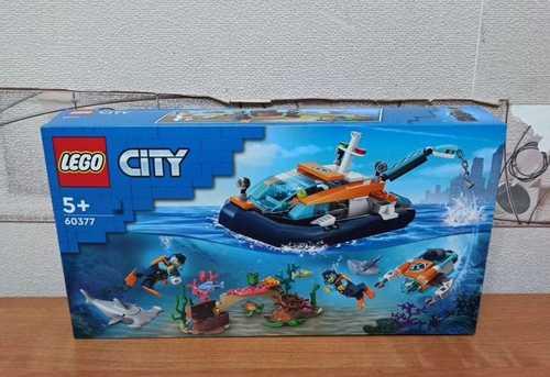 Lego City 60377 Исследовательская водолазная лодка