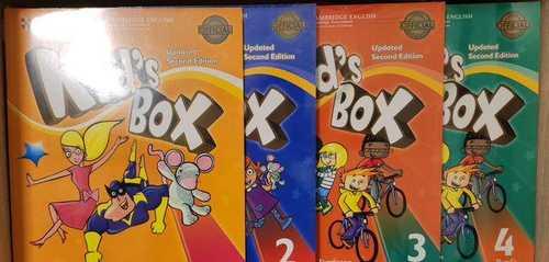 Kid's box starter,2,3,4 новые комплекты