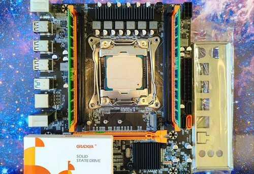 Комплект X99 2011v3 + xeon 2640V3 + 16/32 Gb + SSD