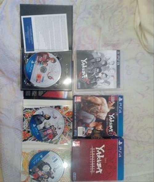 Yakuza collection уникальная коллекция для PS4