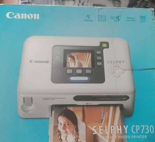 Принтер canon selphy CP 730