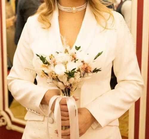 Букет невесты из сухоцветов