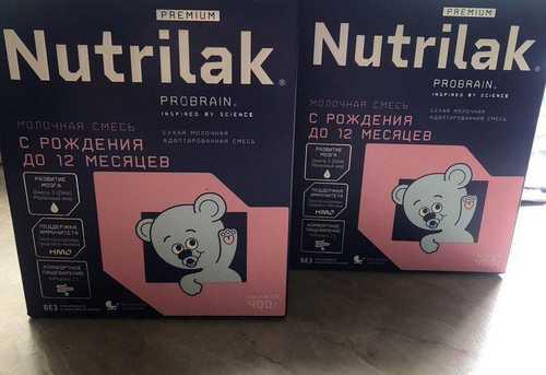 Детская смесь Nutrilak с 0-12 месяцев