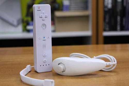 Nunchuk Wii + Wii MotionPlus White без коробки