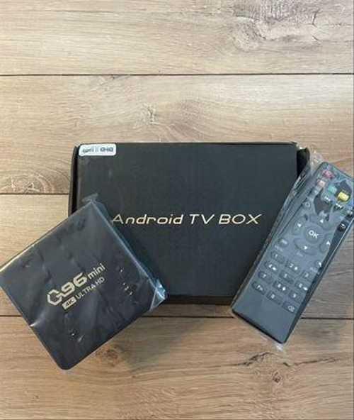 Smart tv приставка на андройд Новая q96 mini 4/64