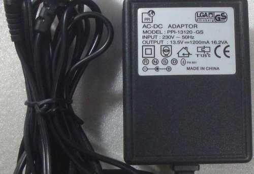 Адаптер блок питания 13,3 v 1200mA б/у